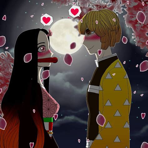 Kny Zenitsu X Nezuko By Kittymayadwaserca123 On Deviantart