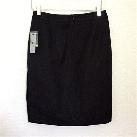Worthington Skirts Nwt Worthington Pencil Skirt With Gold Buttuns S6 Poshmark