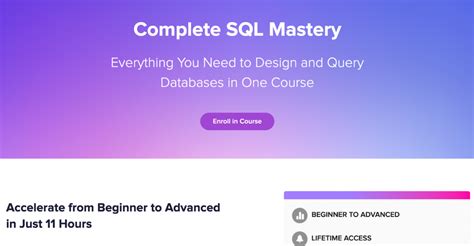 12 Best Sql Courses To Sharpen Your Programming Skills