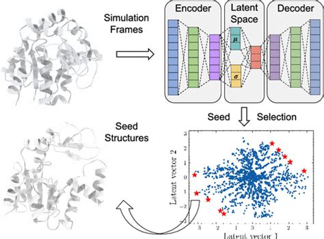 Last Latent Space Assisted Adaptive Sampling For Protein Trajectories