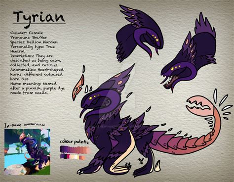 Tyrian Ref Sheet By Equinoxthewingedwolf On Deviantart