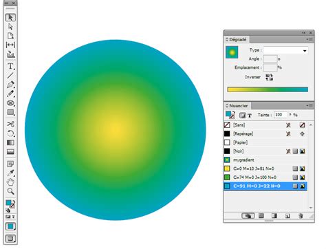 Select Color From Gradient As A New Color Swatch Adobe Product