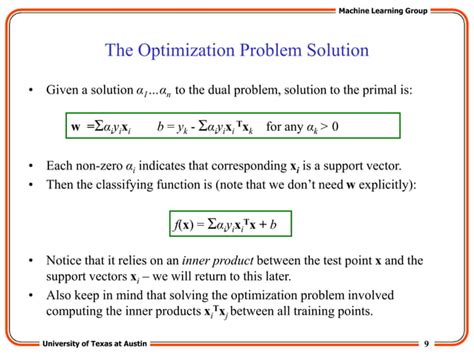 support vector machine algorithm in machine learning | PPT | Computing | Technology & Computing