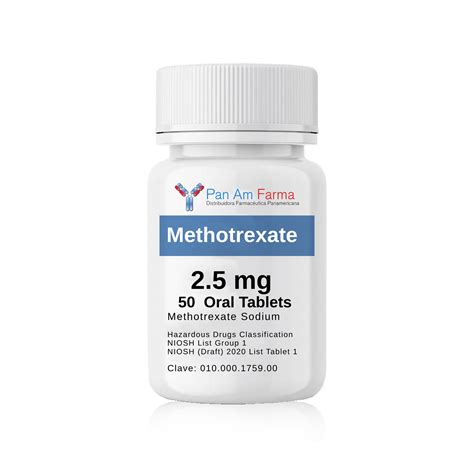 Methotrexate Metotrexato Pan Am Farma