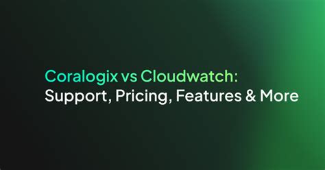 Coralogix Vs Cloudwatch Support Pricing Features And More Coralogix