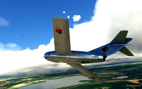 Aerosoar Mig 15 Ddr First Red 9 For Microsoft Flight Simulator Msfs