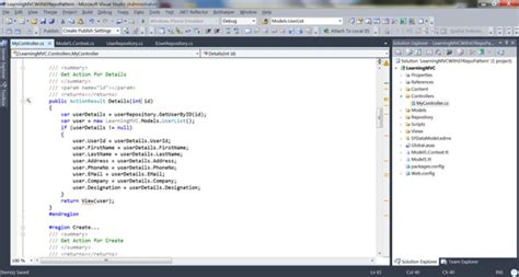 Repository Pattern In Mvc3 Application With Entity Framework Part 5