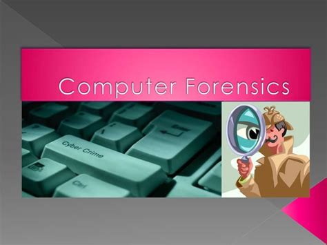Computer Forensics Ppt