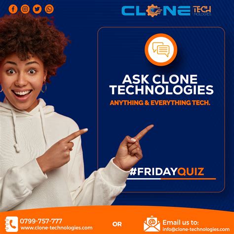 clone tech 🤔 got tech questions ask clone technologies 🤔 business