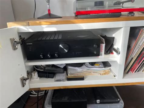 Onkyo A 9010 Integrated Amplifier With Phono Input And Original Remote £64 00 Picclick Uk