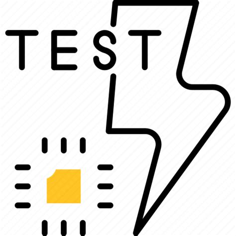 Electricity Computer Overclocking Processor Test Icon Download On Iconfinder
