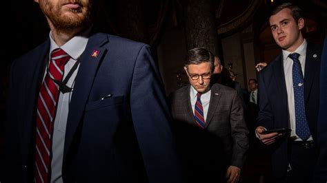 Democrats Could Save Mike Johnsons Job And Drive Republicans Away