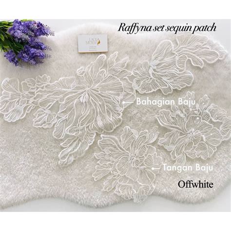 ️ Patch Lace Readystock 🔥 Patchwork Lace Tampal Kuntum Bunga Besar 🔥 Lace Bunga Lembut Tampal