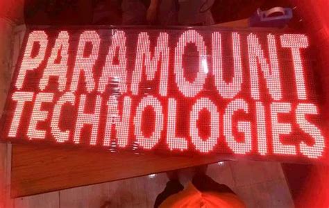 Single Color LED Scrolling Display Board At Rs Sq Ft Scrolling LED Display In Aurangabad