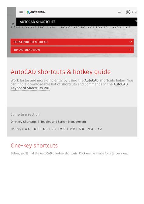 SOLUTION: Autocad keyboard commands shortcuts guide autodesk 1618238622106 - Studypool