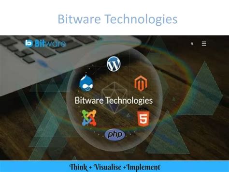 Ppt Bitware Technologies A Fast Growing It Company Ppt Powerpoint