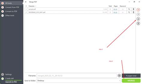 combine or merge pdf files in windows latest tools