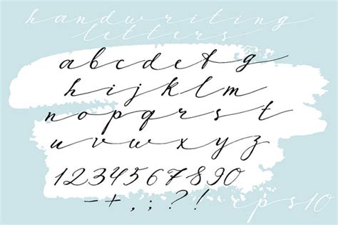 Stroke Calligraphy Free Stock Vectors