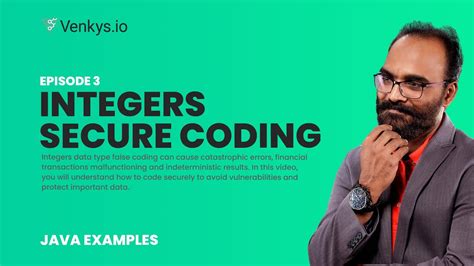 Integers Secure Coding Java Examples Security Episode 3 Youtube