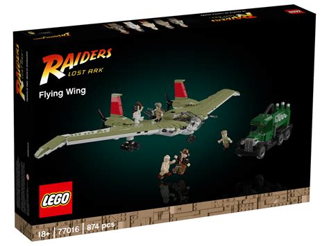Lego Indiana Jones 77016 Flying Wing Rlegoindianajones
