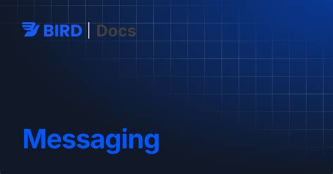 messaging bird api docs