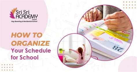 How to Organize Your Schedule for School? - Time Management