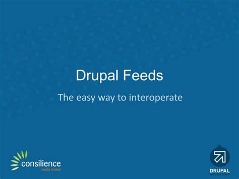 drupal feeds ppt