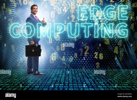 The Concept Of Cloud Edge And Fog Computing Stock Photo Alamy