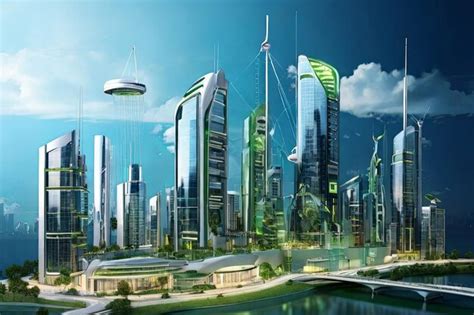 Premium AI Image Smart Construction Tech Innovating Smart Buildings Futureready Infrastructure