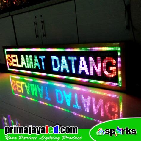 LED Display Running Teks Full Color Prima Jaya LED