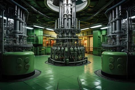 Premium Ai Image Inside A Nuclear Reactor In A Power Plant Or Science