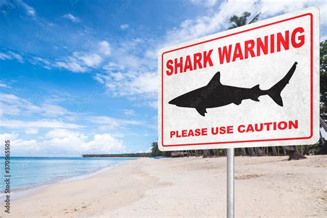 Shark Infested Waters Sign