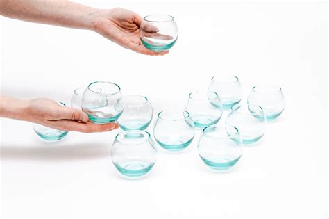 Short Round Clear Glass 12 Voyage