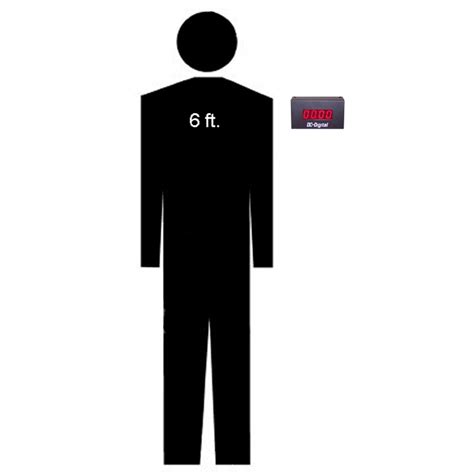 DC 10T UP FOOT 1 0 Inch LED Foot Switch Controlled Digital Count UP Process Timer