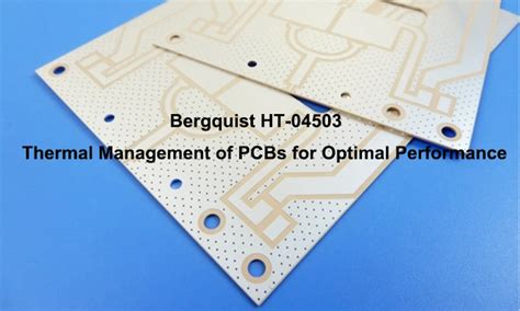 Why Choose Bergquist Ht 04503 Pcb Substrates Jarnistech
