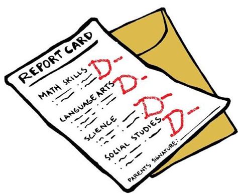 Bad Grades Clipart