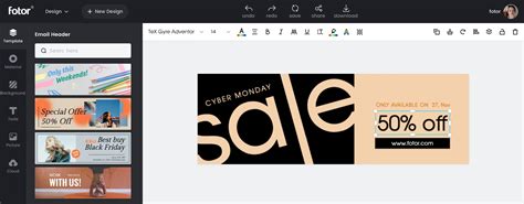 Email Header Maker Design Custom Email Banners For Free Fotor