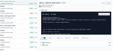Snowflake dbt Cloudハンズオン実践 実践編 マートモデルの作成 snowflakeDB dbt DevelopersIO
