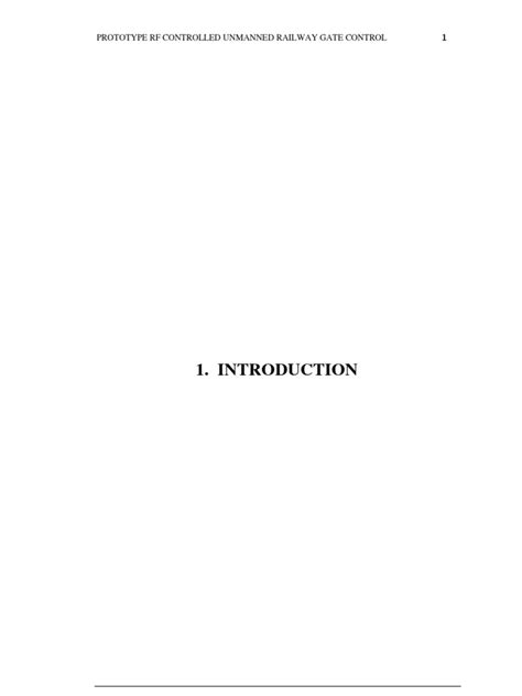 pdf prototype rf controlled unmanned railway gate control dokumen tips