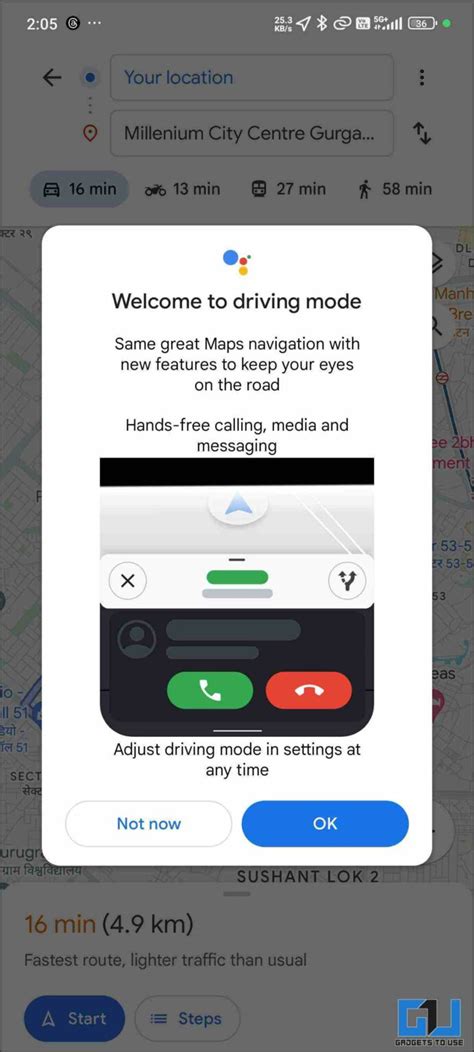 Ways To Turn Off Driving Mode In Google Maps On Your Phone Gadgets To Use