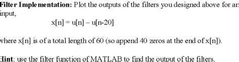 solved fir filter design using fir1 function figure 1