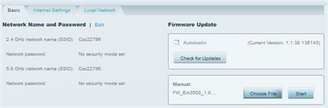 Rolling Back The Linksys Smart WiFi Router Firmware To The Classic Web Interface Linksys Support