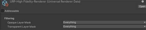 any plans to expose rendering layers for filtering unity engine