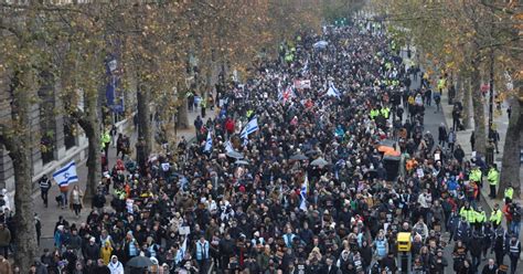 У Лондоні пройшов багатотисячний марш проти антисемітизму