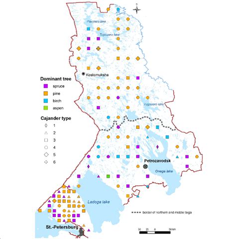 Location Of Sample Plots Download Scientific Diagram