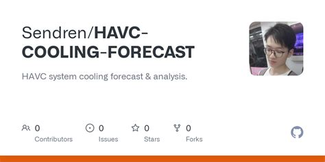 Github Sendrenhavc Cooling Forecast Havc System Cooling Forecast