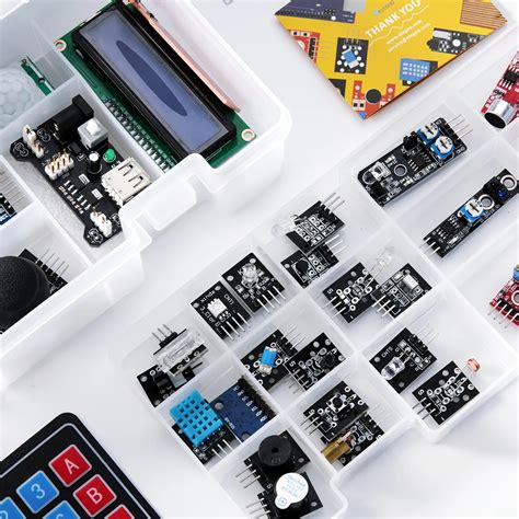 ELEGOO Arduino Uno Nano R Set Due Sensor Arduino Kit Modules Upgraded In Kit Demo Board
