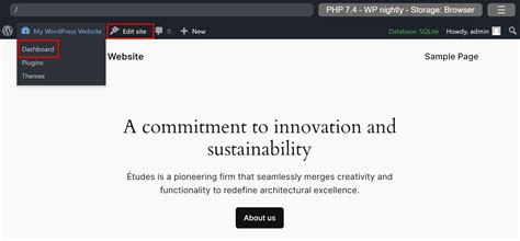 what is wordpress playground and how to use it in your browser