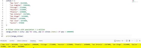 Python Dictionary Comprehension