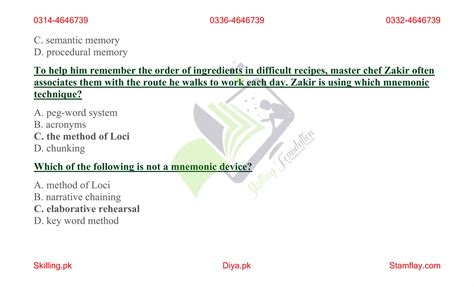 Psychology Objective Questions And Answers Mcqspdf